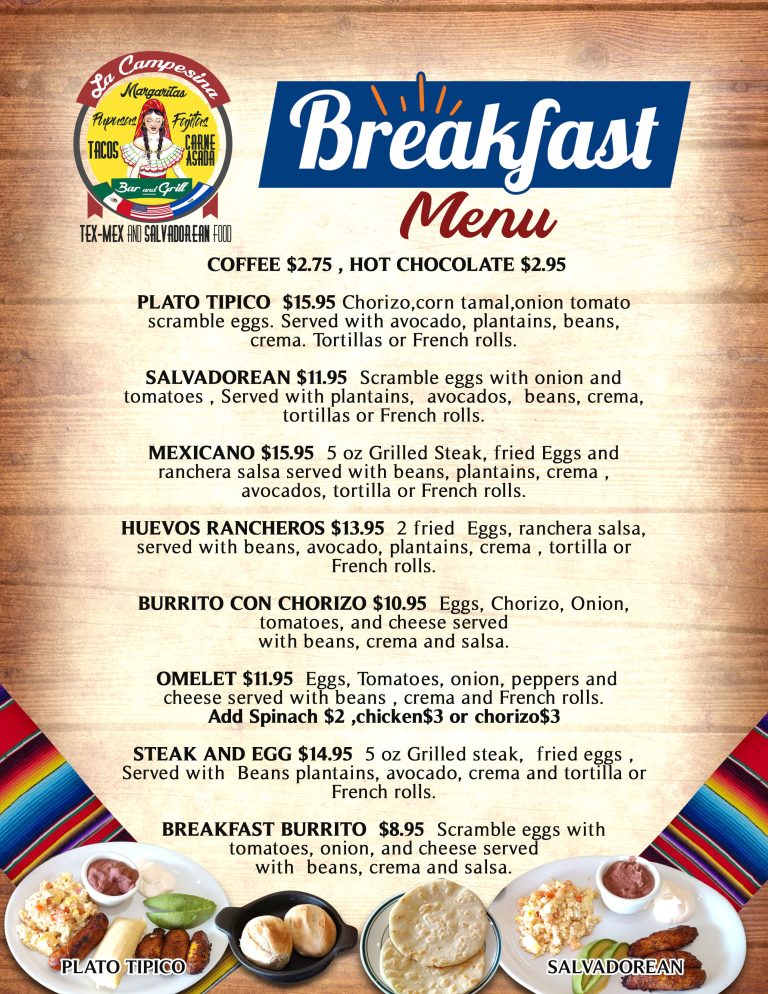 Breakfast – La Campesina Restaurant
